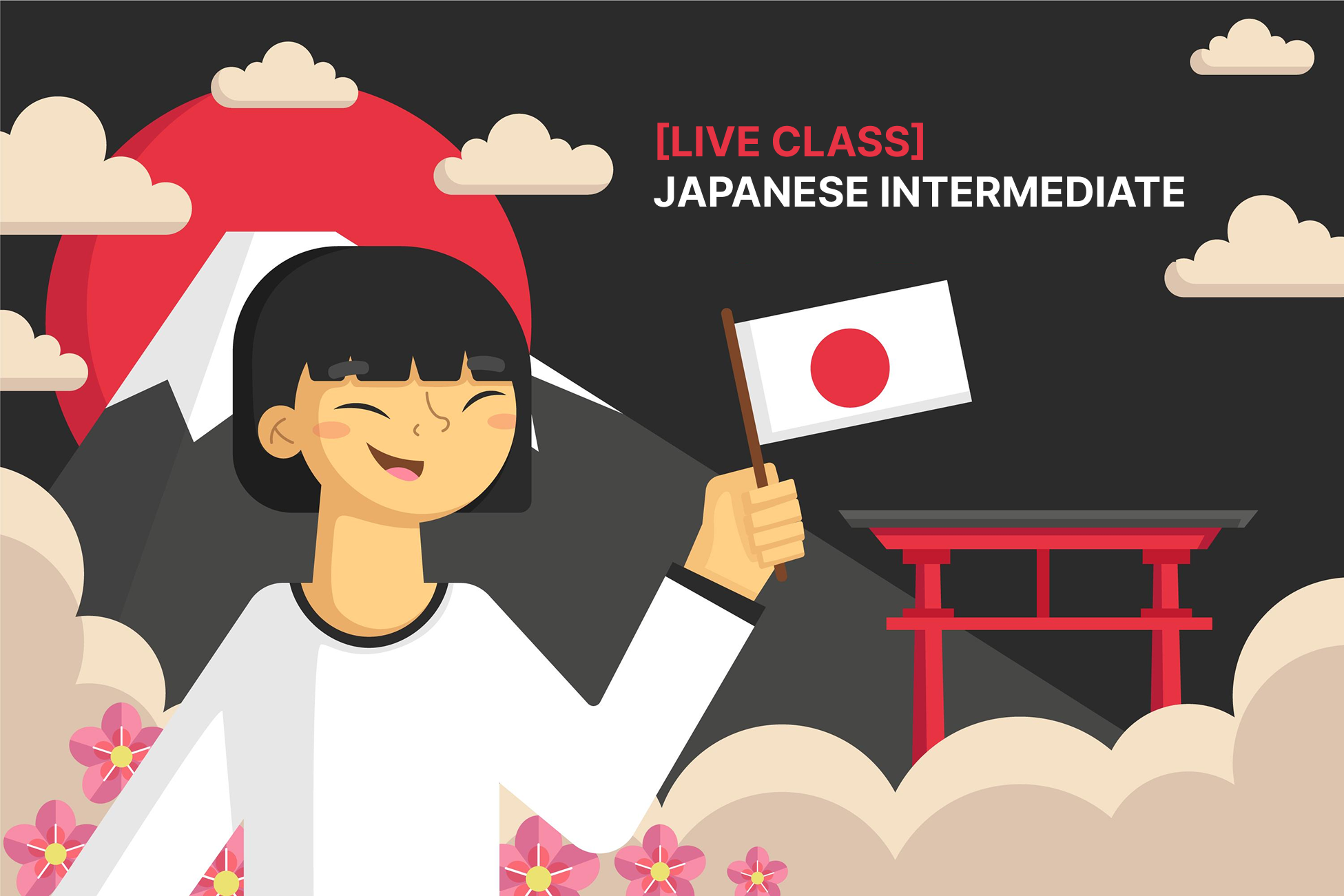 Thumbnail Live Class – Japanese Intermediate – OmniLearn Academy
